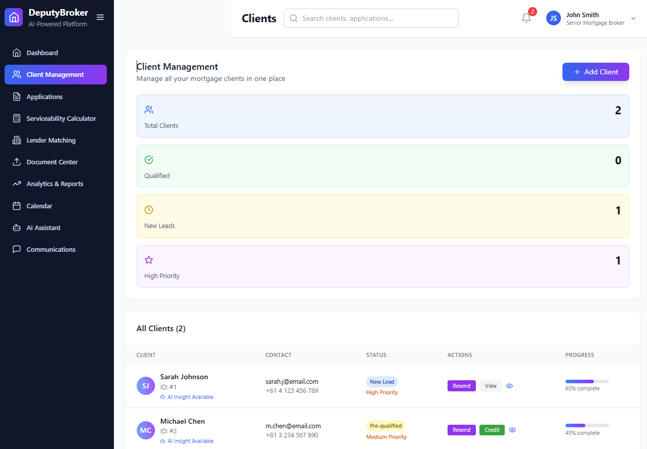 DeputyBroker - AI-Powered Mortgage Document Automation